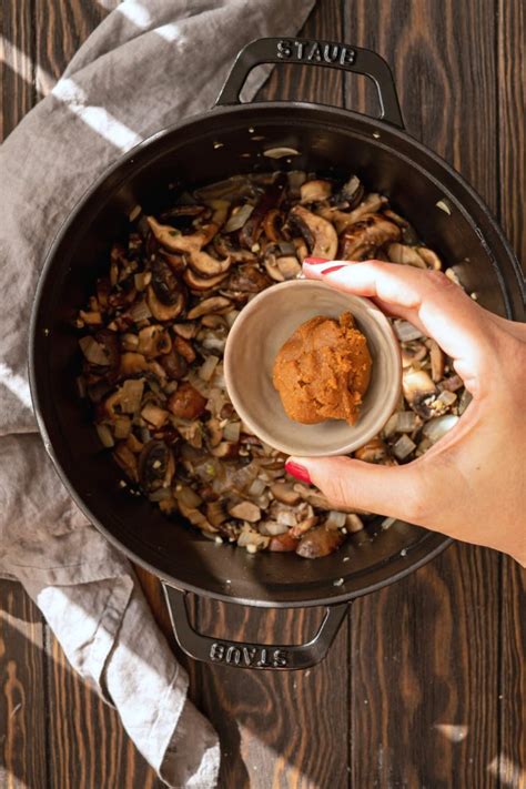 Creamy Vegan Mushroom Soup Best Of Vegan