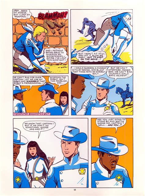 Read Online Adventures Of The Galaxy Rangers Comic Issue 2