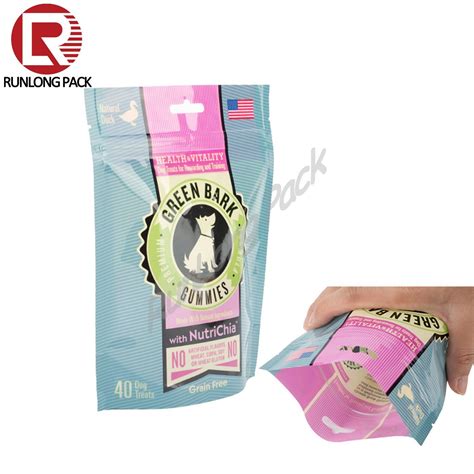 Heat Seal Plastic Stand Up Pouch Flexible Packaging Bag With Ziplock