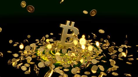 3d 모델 Bitcoin 로고 골드의 서로 다른 방향으로 분산형 동전 3d 렌더링입니다 0명에 대한 스톡 사진 및 기타 이미지