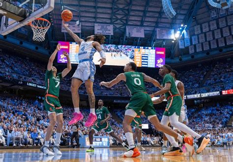 Rj Davis Sets A Smith Center Record With 42 Points And Unc Needed