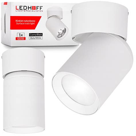 Lampa Sufitowa kinkiet ścienny SPOT oprawa halogenowa GU10 Biała