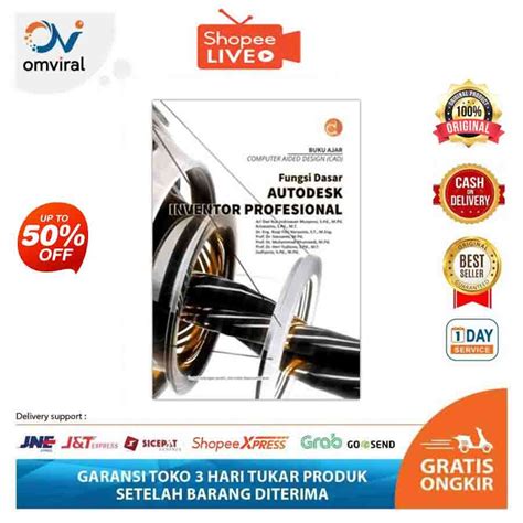 Jual Buku Ajar Computer Aided Design Cad Fungsi Dasar Autodesk