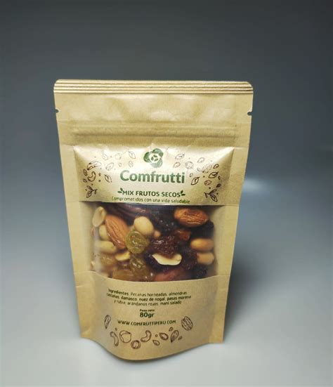 Mix Frutos Secos X 80 Gr Comfrutti
