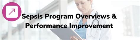 Sepsis Alliance Institute Sepsis Program Overviews And Performance