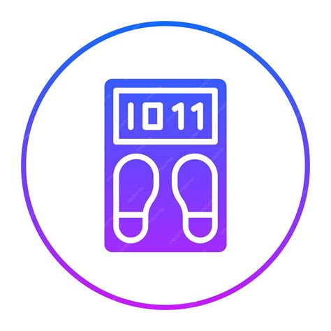 Premium Vector Pedometer Vector Illustration