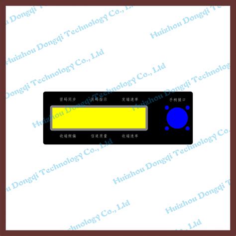 PVC Keypad LED Keypad Keypad With Adhesive Control Keypad Membrane