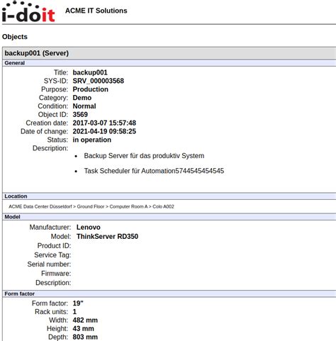 actions in object lists knowledge base