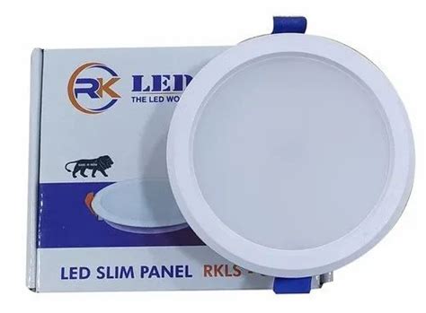 RK W Round LED Slim Panel Light For Home At Piece In Ahmedabad ID