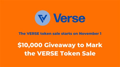 Verse Token Will Be Open Sale By 1 Nov 2022