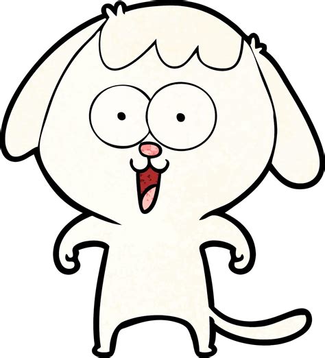 Cute Cartoon Dog 12378460 Vector Art At Vecteezy
