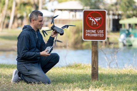 Premium Photo Drone Operator Is Disappointed Because He Isn T Allowed