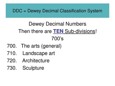 Ppt Dewey Decimal Classification System Powerpoint Presentation Free Download Id 3283727