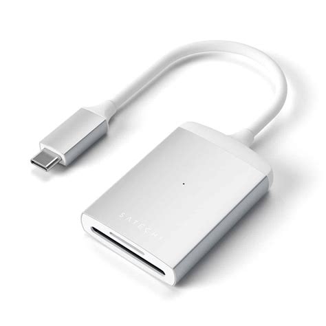 Satechi Aluminum Type-C UHS-II Micro/SD Card Reader Adapter | iLounge