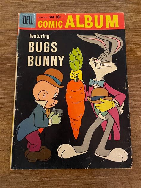 Comic Album VG FN Dell Silver Age Comic Book Bugs Bunny Elmer Fudd J Comic Books