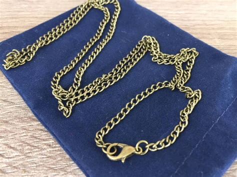Antique Finish Brass Hourglass Sand Timer W Optional 27 Chain And Bag