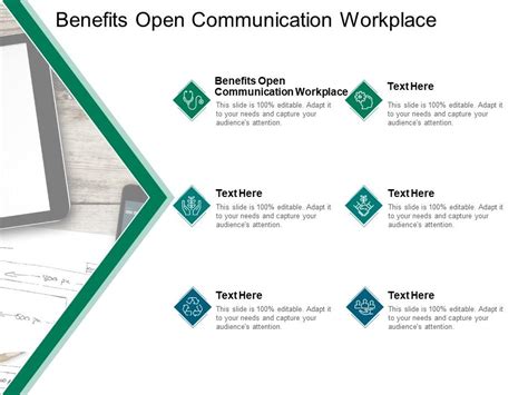 Benefits Open Communication Workplace Ppt Powerpoint Model Cpb Template Presentation Sample
