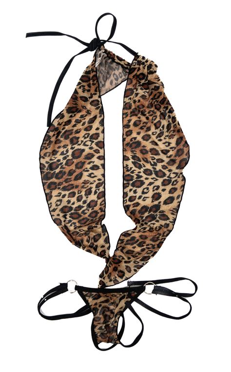 Tru Kait Crotchless Leopard Bodysuit Fans Utopia