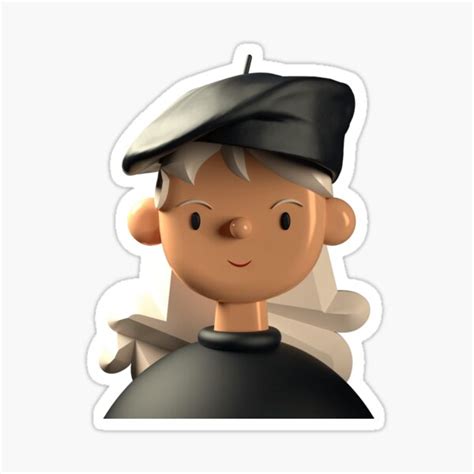 Funny French Girl Emma Sticker For Sale By Mherzel Redbubble