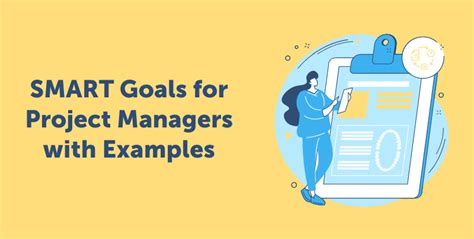 Smart Goals For Project Managers With Examples