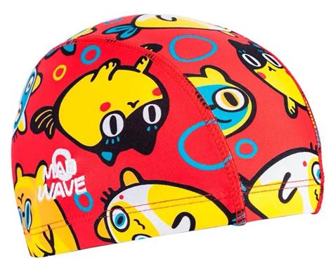 Шапочка для плавания MAD WAVE Catfish Red – купить по цене 890 руб ...