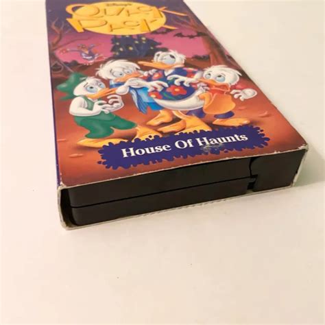 1997 Quack Pack House Of Haunts Vhs Animated Disney Donald Duck