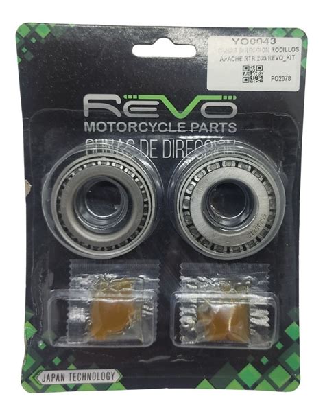 Cunas Direccion Rodillos Apache 200 160 4v Envío gratis