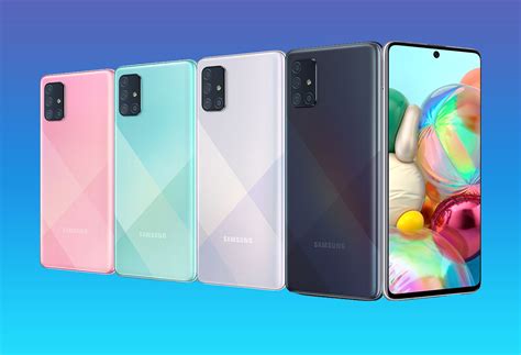 Samsung anuncia el lanzamiento del Galaxy A71 5G y Galaxy A51 5G