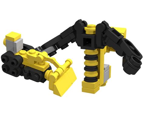 Lego Moc Transformers Movie Rotf Devastator Rampage Mini Mecha By