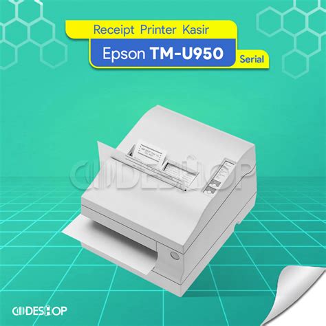 Jual Printer Slip Dot Matrix Epson Tm U950 Cetak Rangkap 4 Port Rs232