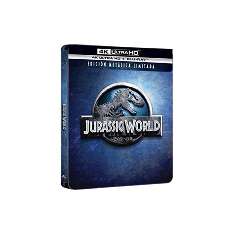 Jurassic World 4k Uhd Bluray Ed Especial Metalica 8414533134767