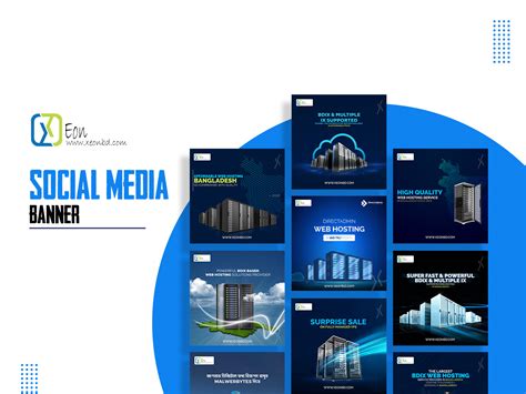 Server Web Banner XeonBD On Behance