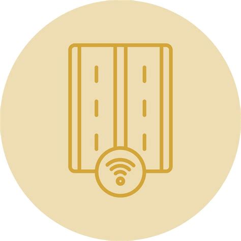 Motorway Line Yellow Circle Icon 44073480 Vector Art At Vecteezy