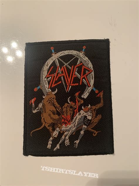 Slayer Slayer Hell Awaits Patch Archives Tshirtslayer