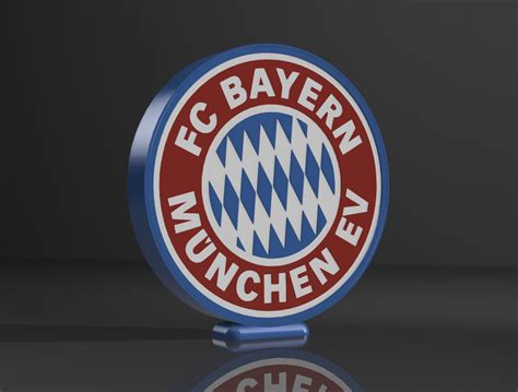 3d File Lamp Fc Bayern München Ev V2・3d Print Object To Download・cults