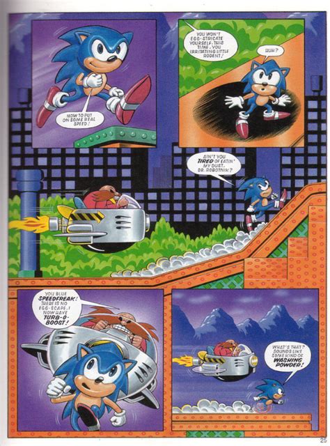 UK RESISTANCE ALL OF THE PAGES OF THE SONIC THE HEDGEHOG YEARBOOK