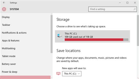 Disk Cleanup In Windows 10