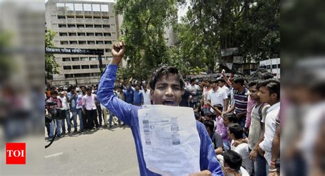 Bihar Examination Bihar Students Protest Poor Class 12 Result Patna