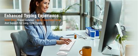 Wireless Keyboard And Mouse Combo Edjo Silent Full Size Cordless Usb Keyboard Mouse