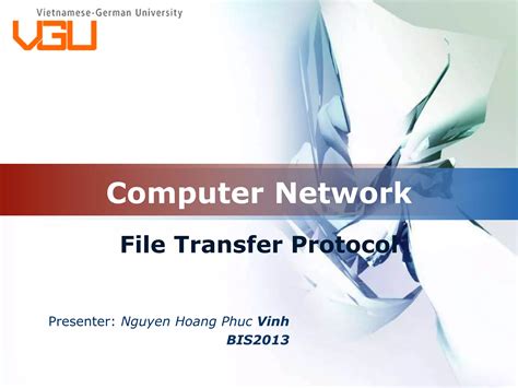 File Transfer Protocol Pptx