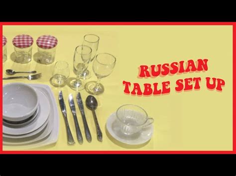 American Service Table Setting