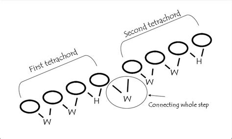 Tetrachord Diagram For Music Theory