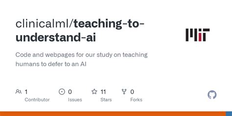 Github Clinicalml Teaching To Understand Ai Code And Webpages For Our Study On Teaching