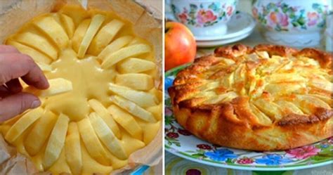 Итальянский деревенский пирог Ещё один рецепт яблочного пирога Выпечка приготовленная по этому