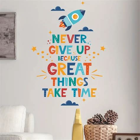 Inspirational Quotes Decals Peel Stick Motivational Wall Temu