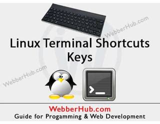 Linux Terminal Shortcut Keys Webberhub Ppt