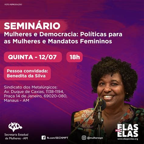 Seminário “mulheres E Democracia Políticas Para As Mulheres E Mandatos