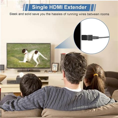 2 Piece 4k Hdmi Interface Extender To Rj45 Network Ethernet Adapter Interface Se Lrj B Shop