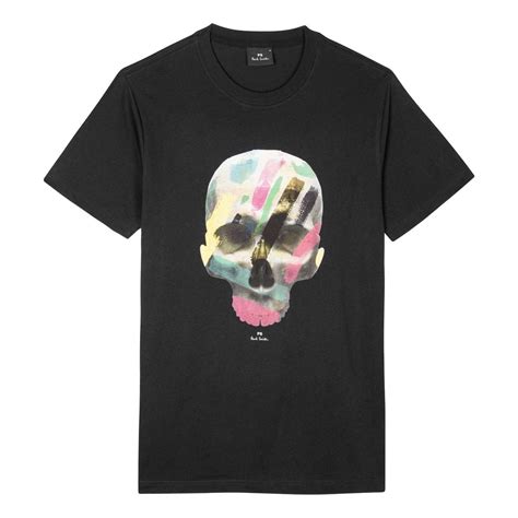 Paul Smith Skull T Shirt Black Garmentory