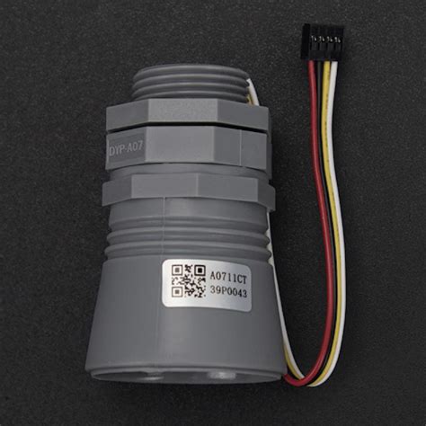 Small Angle Ultrasonic Ranging Sensor For Water Level Detection 25 800cm Ip67 15°fov